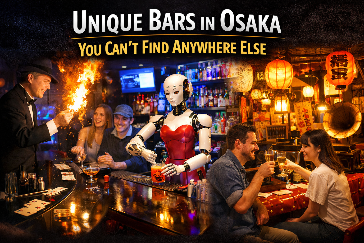 Unique Bars in Osaka You Can’t Find Anywhere Else | Osaka Bar Guide