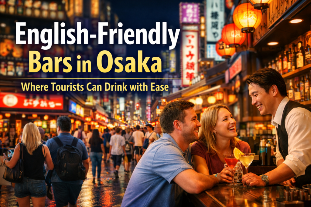 English-Friendly Bars in Osaka: Where Tourists Can Drink with Ease